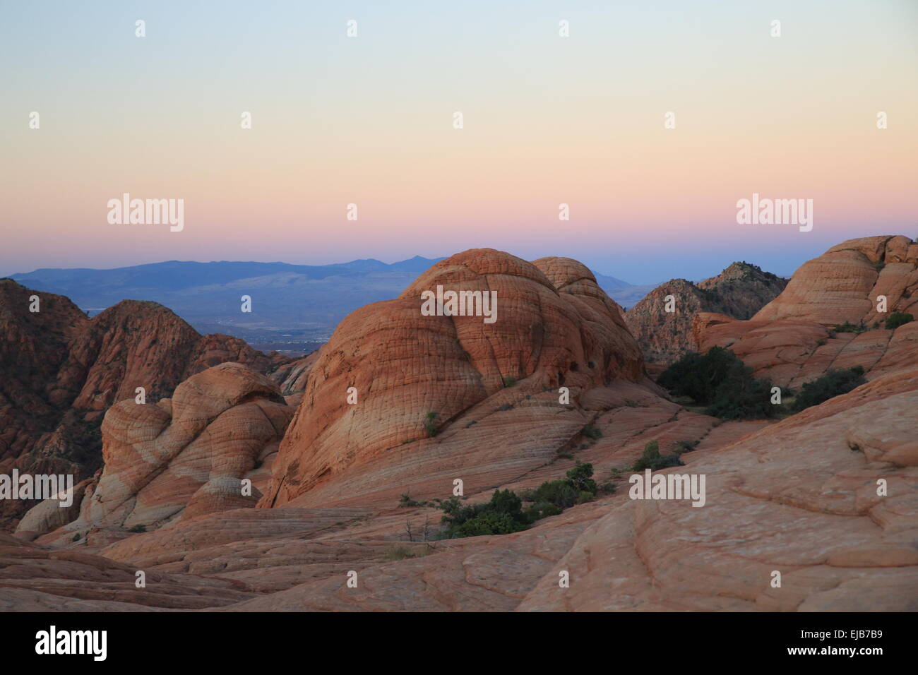 Yant Flat - Candy Cliffs Utah Stock Photo - Alamy