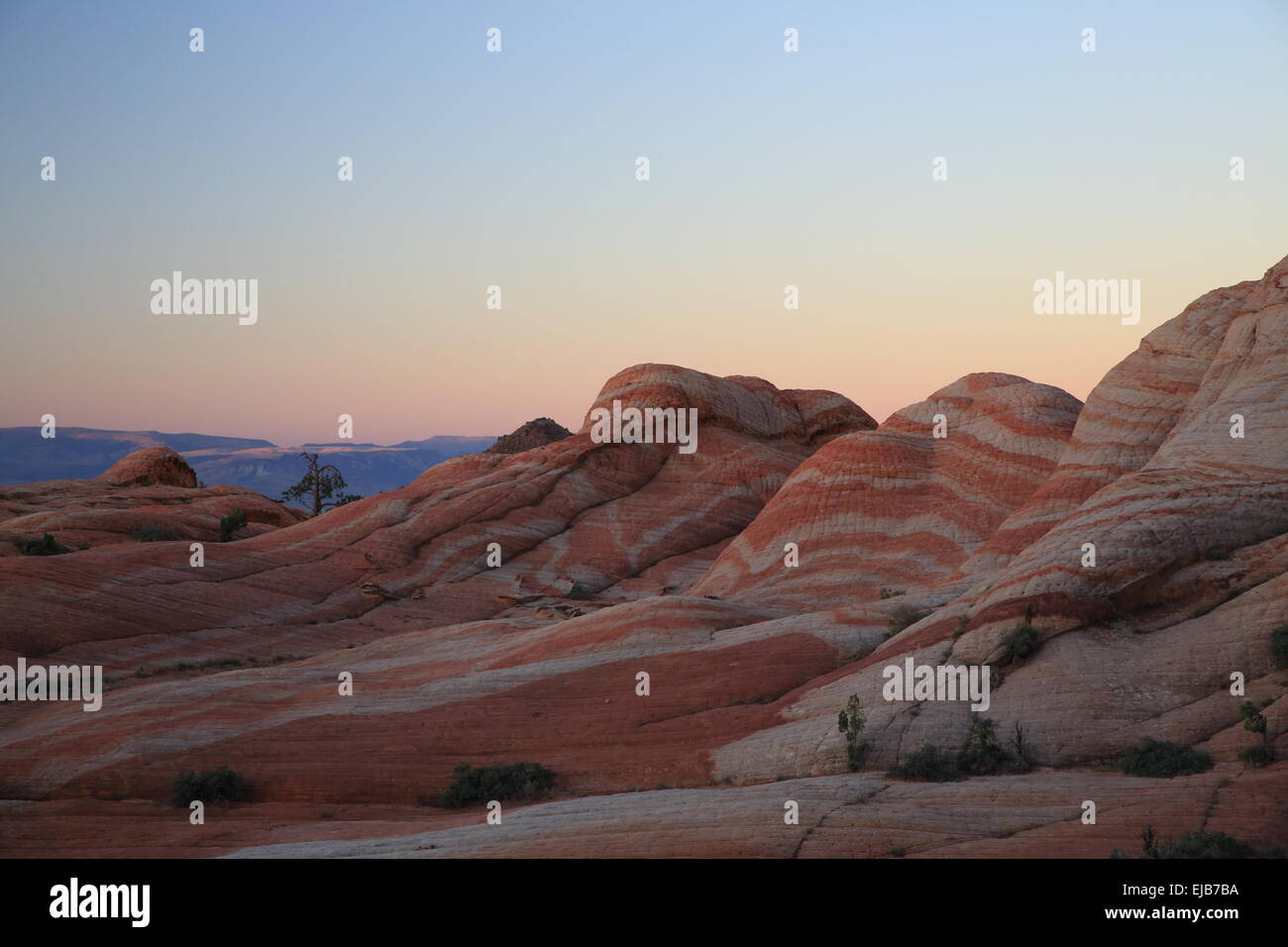 Yant Flat - Candy Cliffs Utah Stock Photo - Alamy