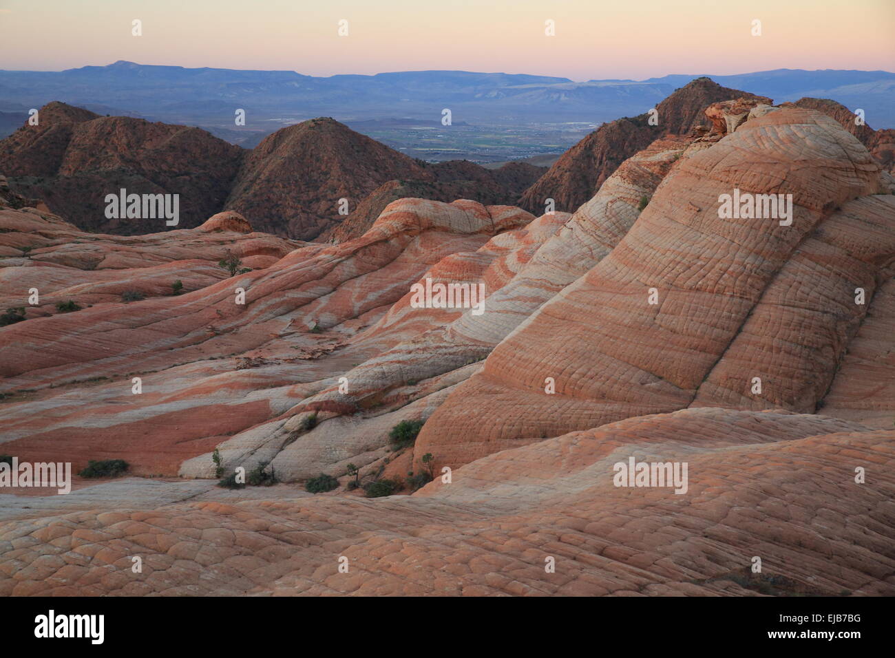 Yant Flat - Candy Cliffs Utah Stock Photo - Alamy