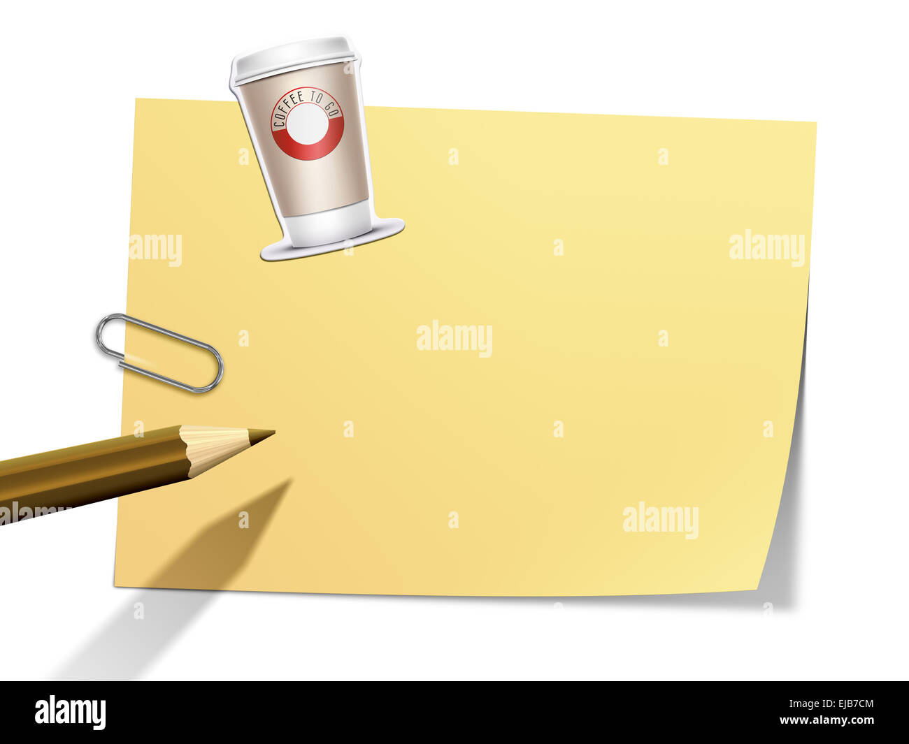 Sticky empty brown paper hi-res stock photography and images - Alamy