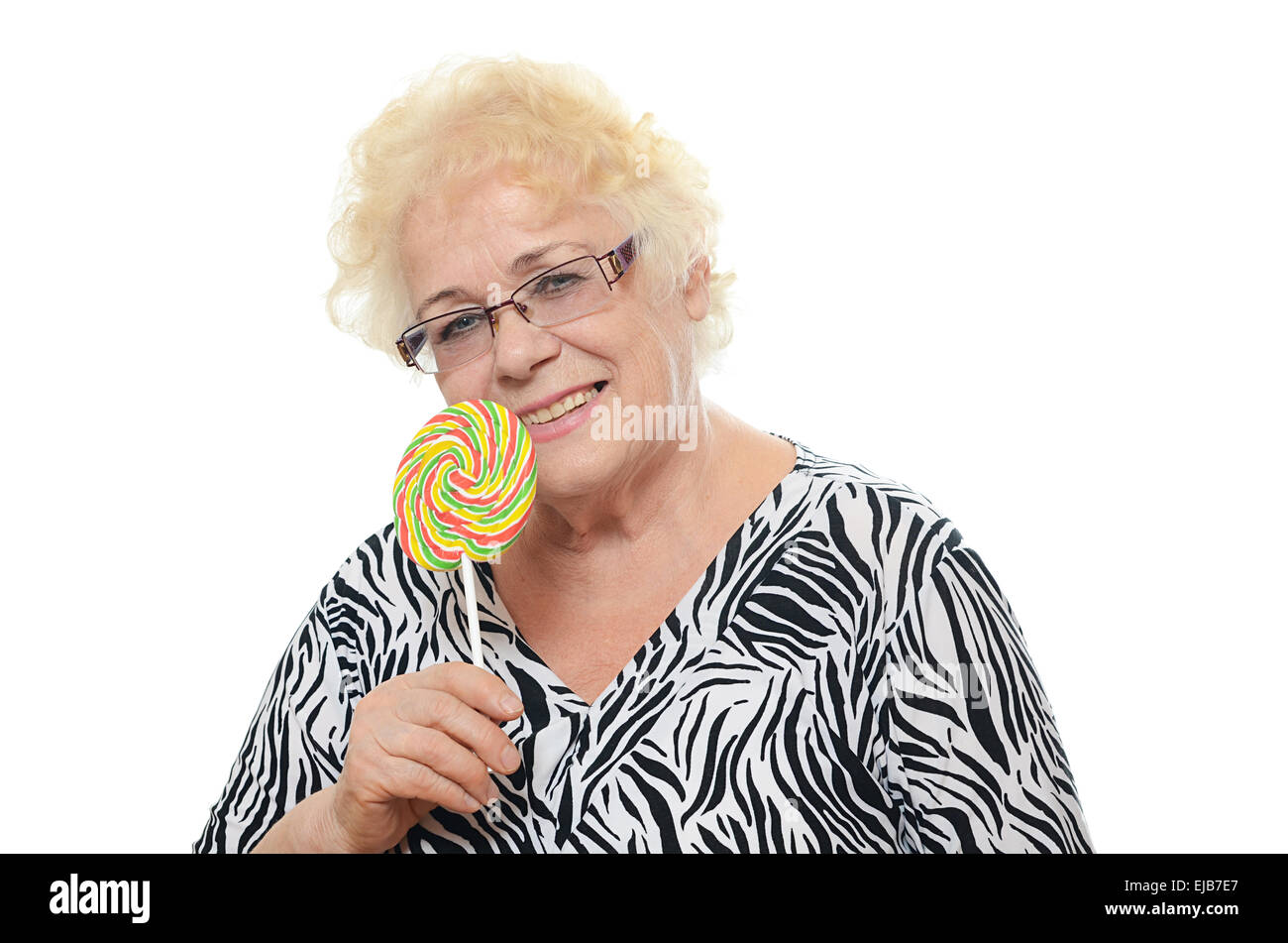 Old hippy woman hi-res stock photography and images - Alamy