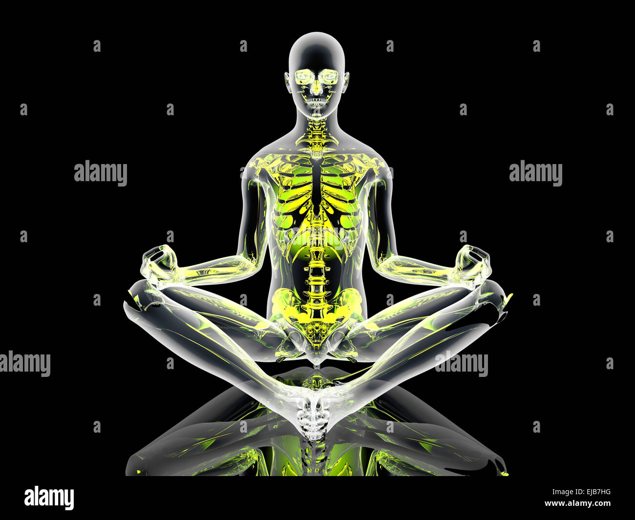 Yoga Meditation pose Stock Photo - Alamy