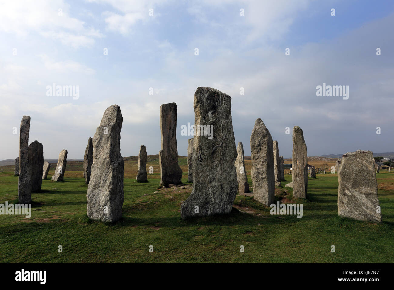 Calanais Standing Stones, Lewis, Scotland Stock Photo - Alamy