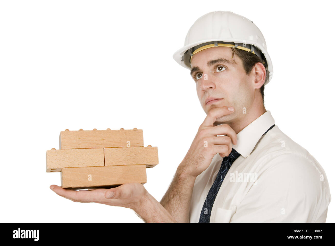 thinking for building project Stock Photo - Alamy