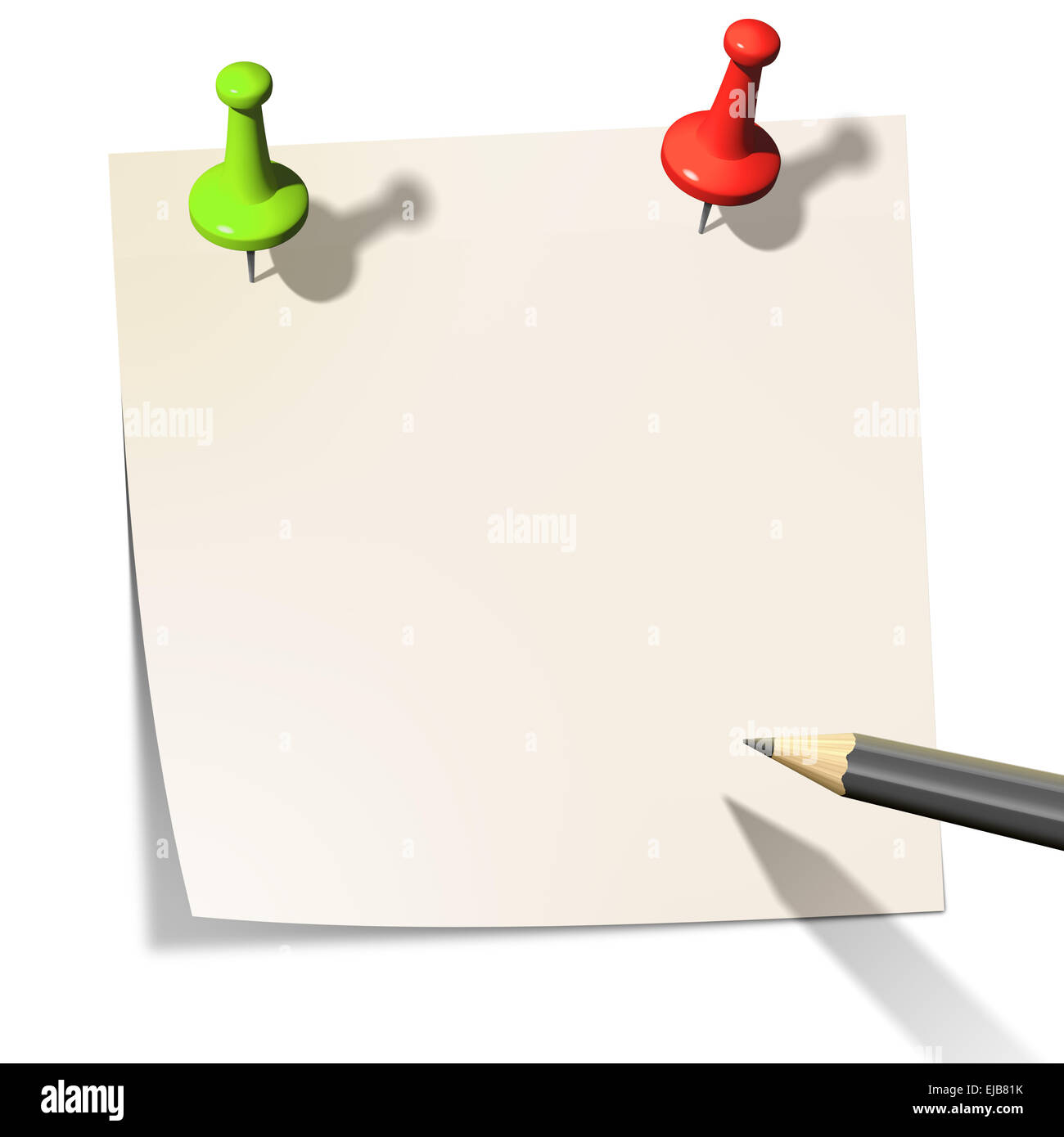 Notepape Cut Out Stock Images & Pictures - Alamy