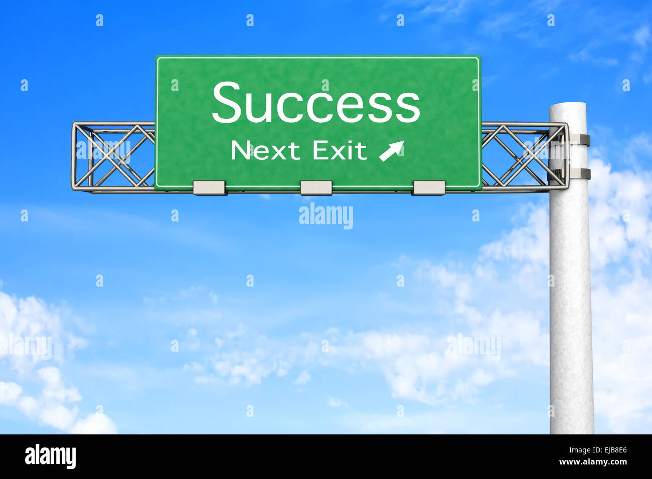 Highway Sign - Success Stock Photo - Alamy