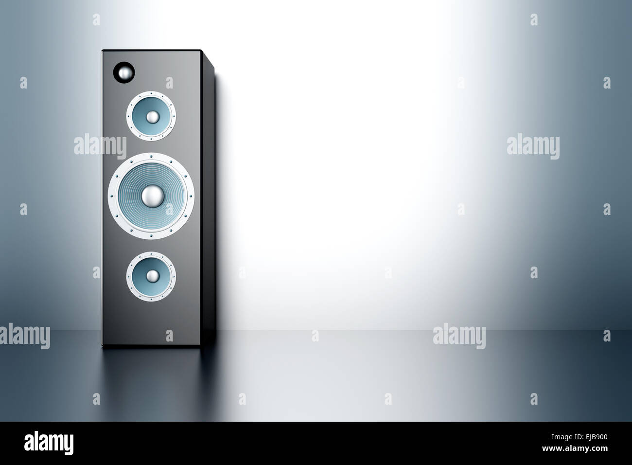 Speaker in a empty room Stock Photo - Alamy