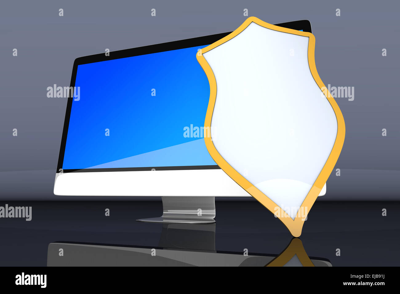 Secure Computer system Stock Photo - Alamy