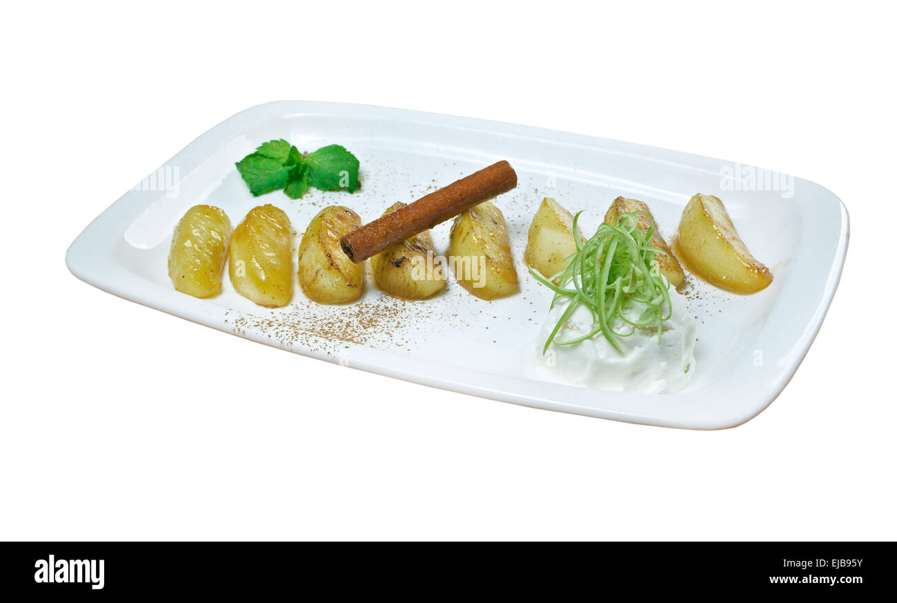 Christmas ice cream dessert Cut Out Stock Images & Pictures - Alamy