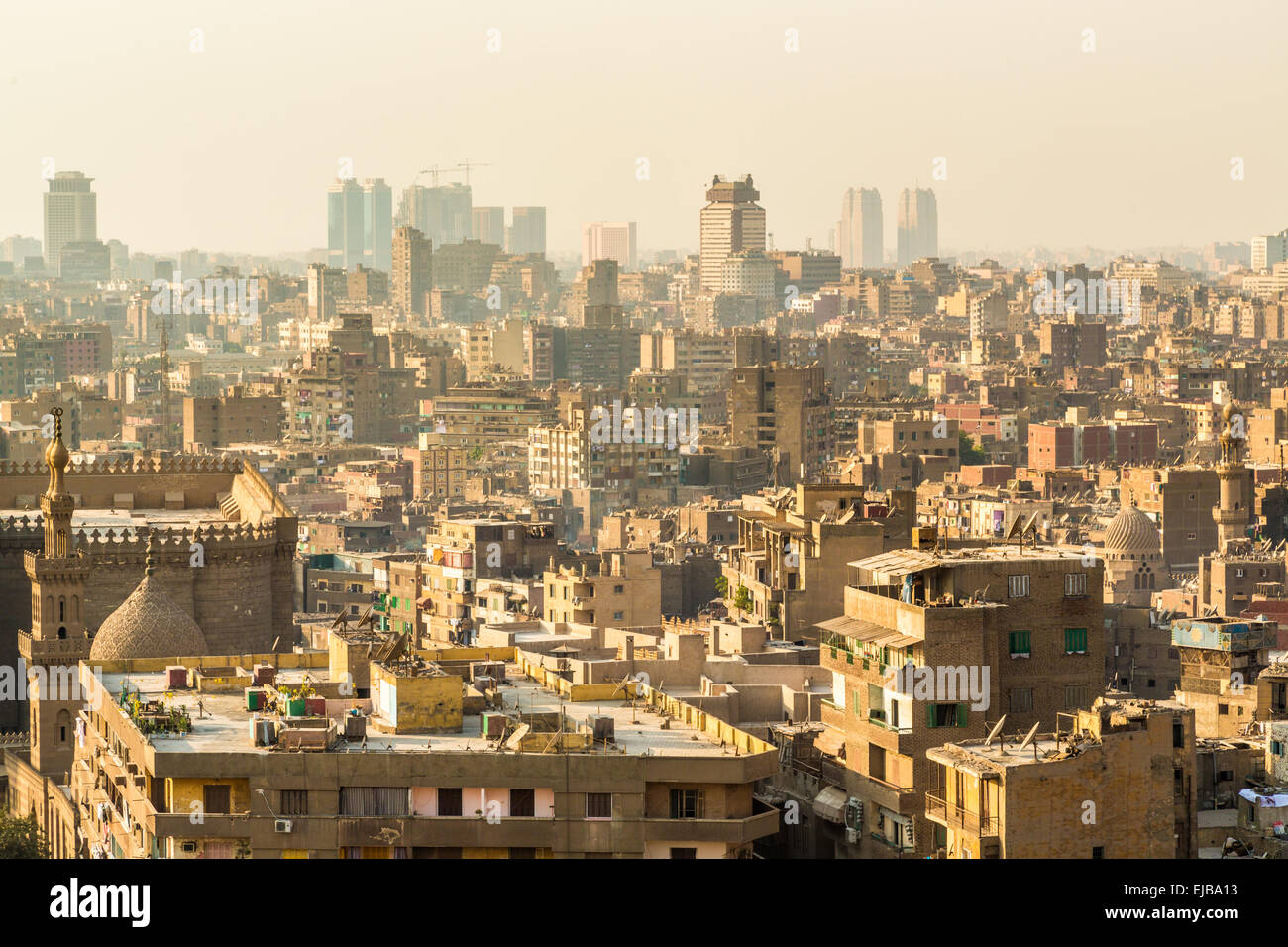 Aerial view of Cairo Stock Photo - Alamy