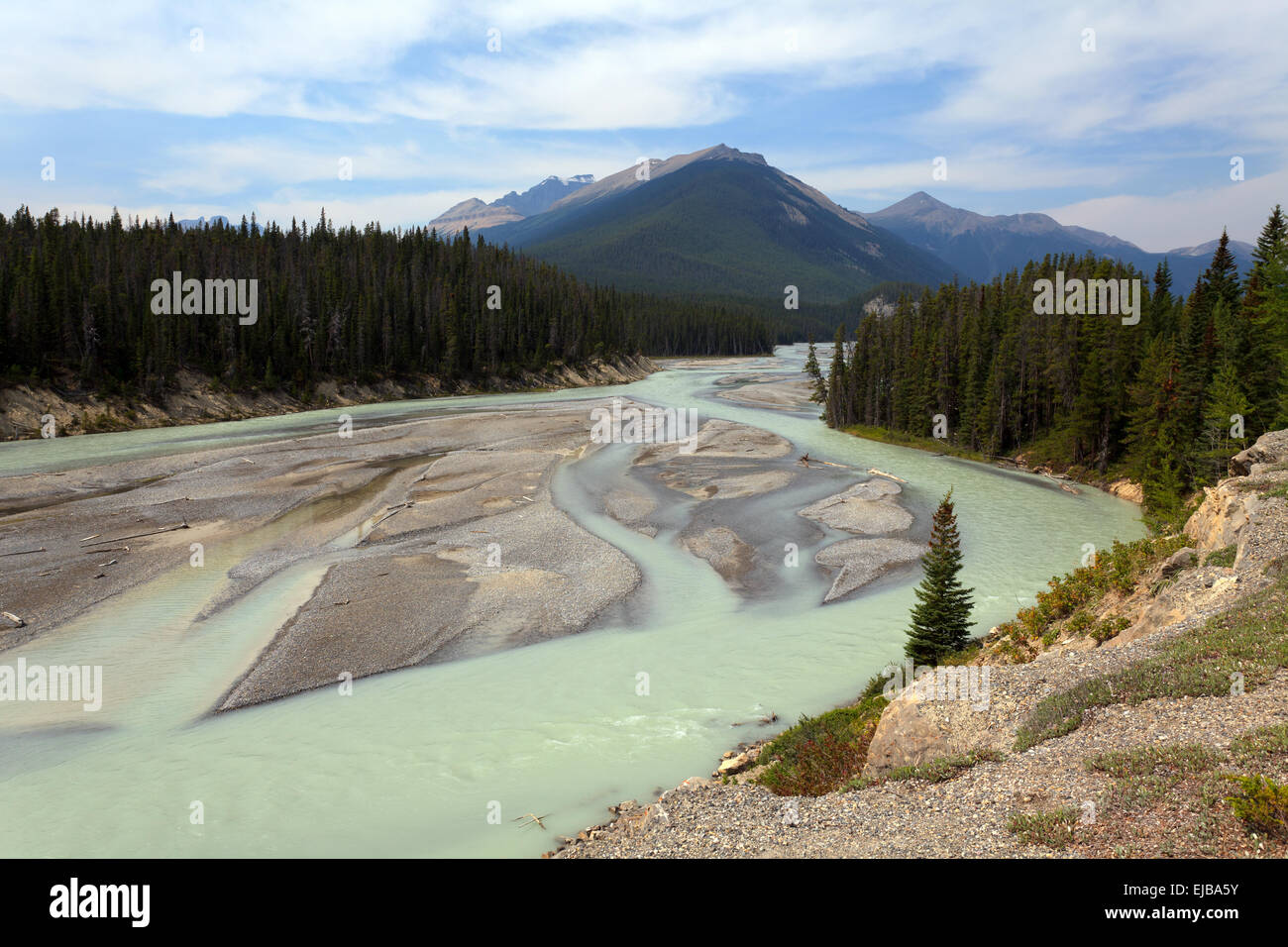 Canadian river country Stock Photo - Alamy