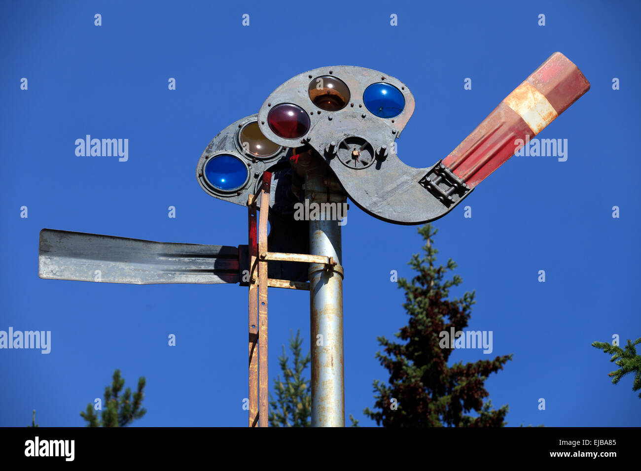 Eisenbahnsignal hi-res stock photography and images - Alamy
