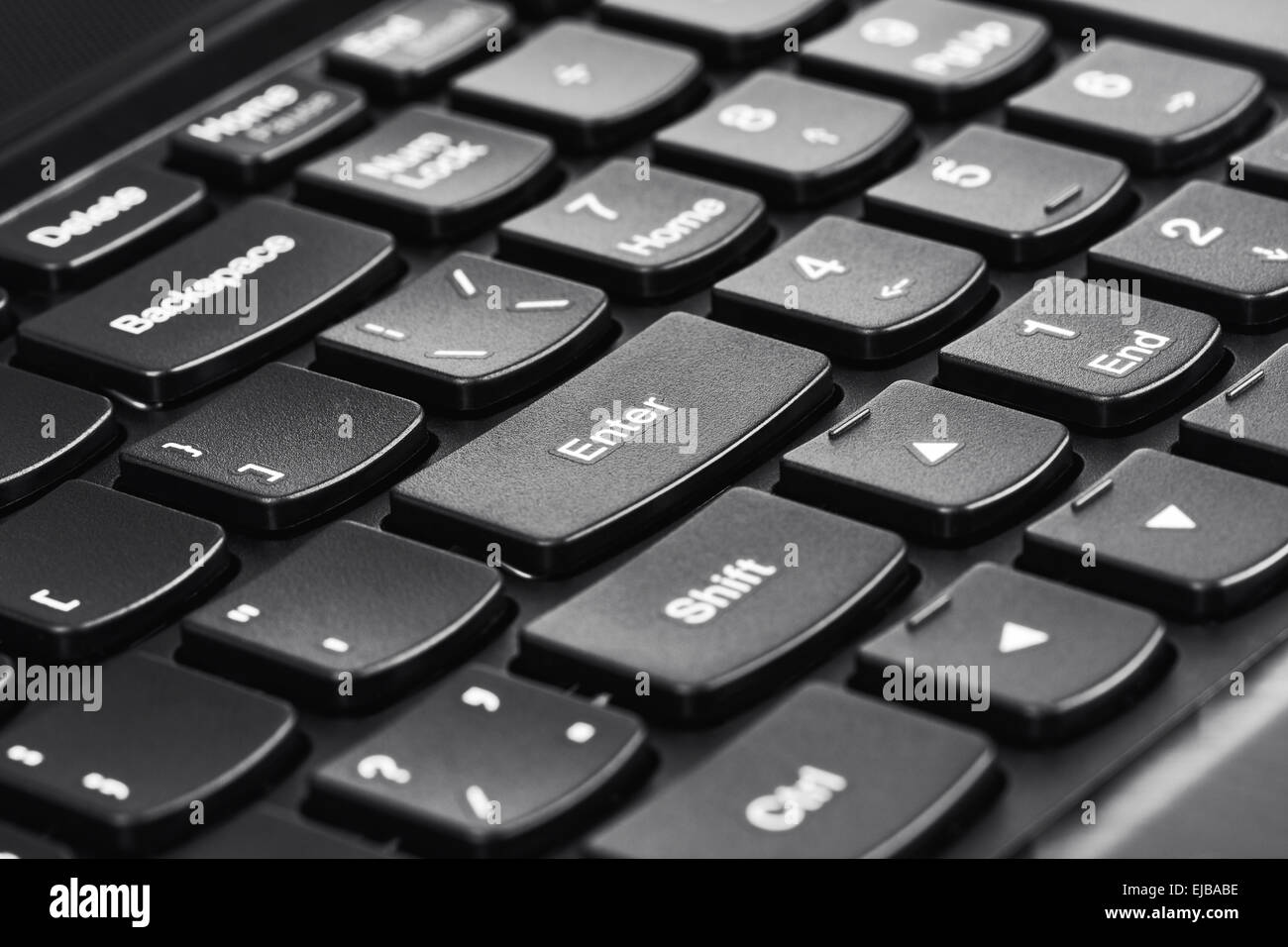 Computer notebook keyboard Stock Photo - Alamy