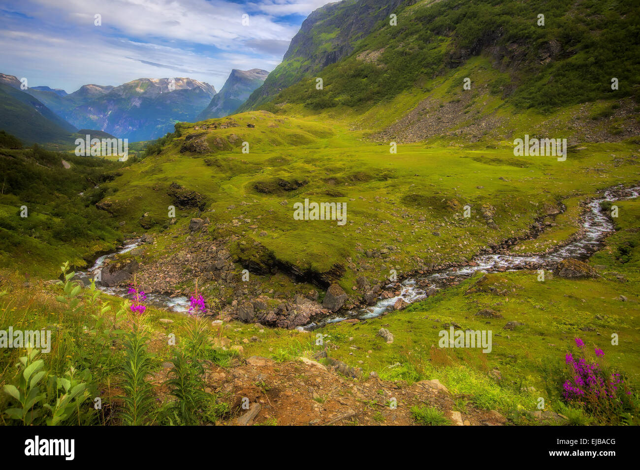 Stryn village hi-res stock photography and images - Alamy