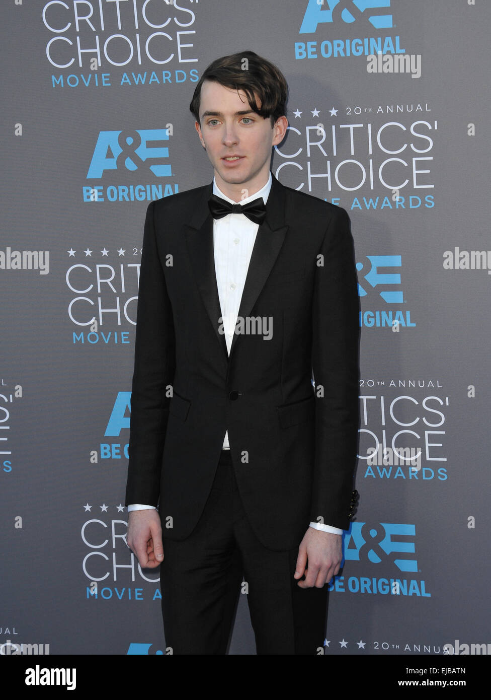 LOS ANGELES, CA - JANUARY 15, 2015: Matthew Beard at the 20th Annual ...