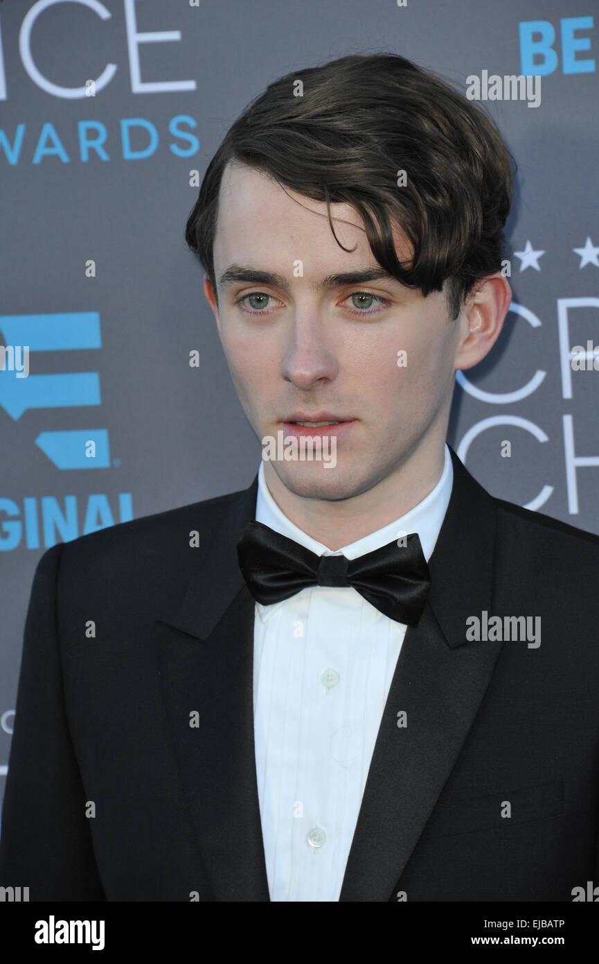 LOS ANGELES, CA - JANUARY 15, 2015: Matthew Beard at the 20th Annual ...