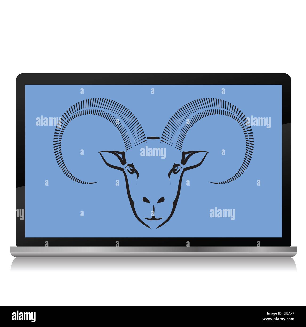 ram on the laptop screen Stock Photo - Alamy