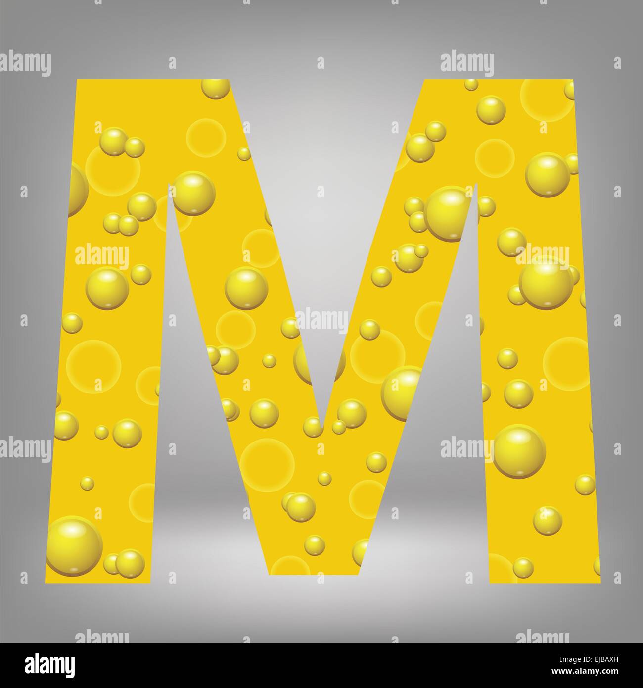 beer letter M Stock Photo - Alamy