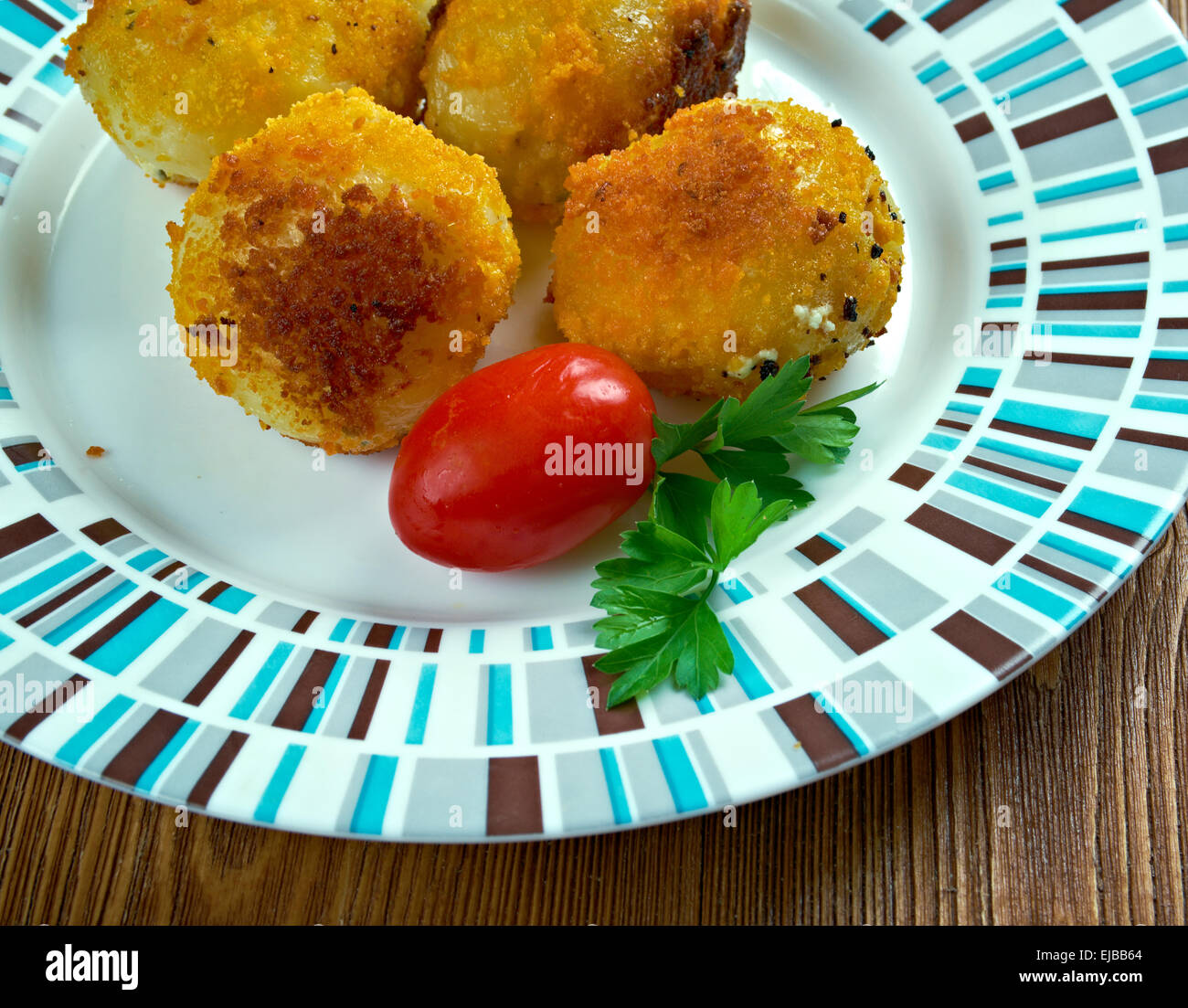 Crocchette di patate Stock Photo - Alamy