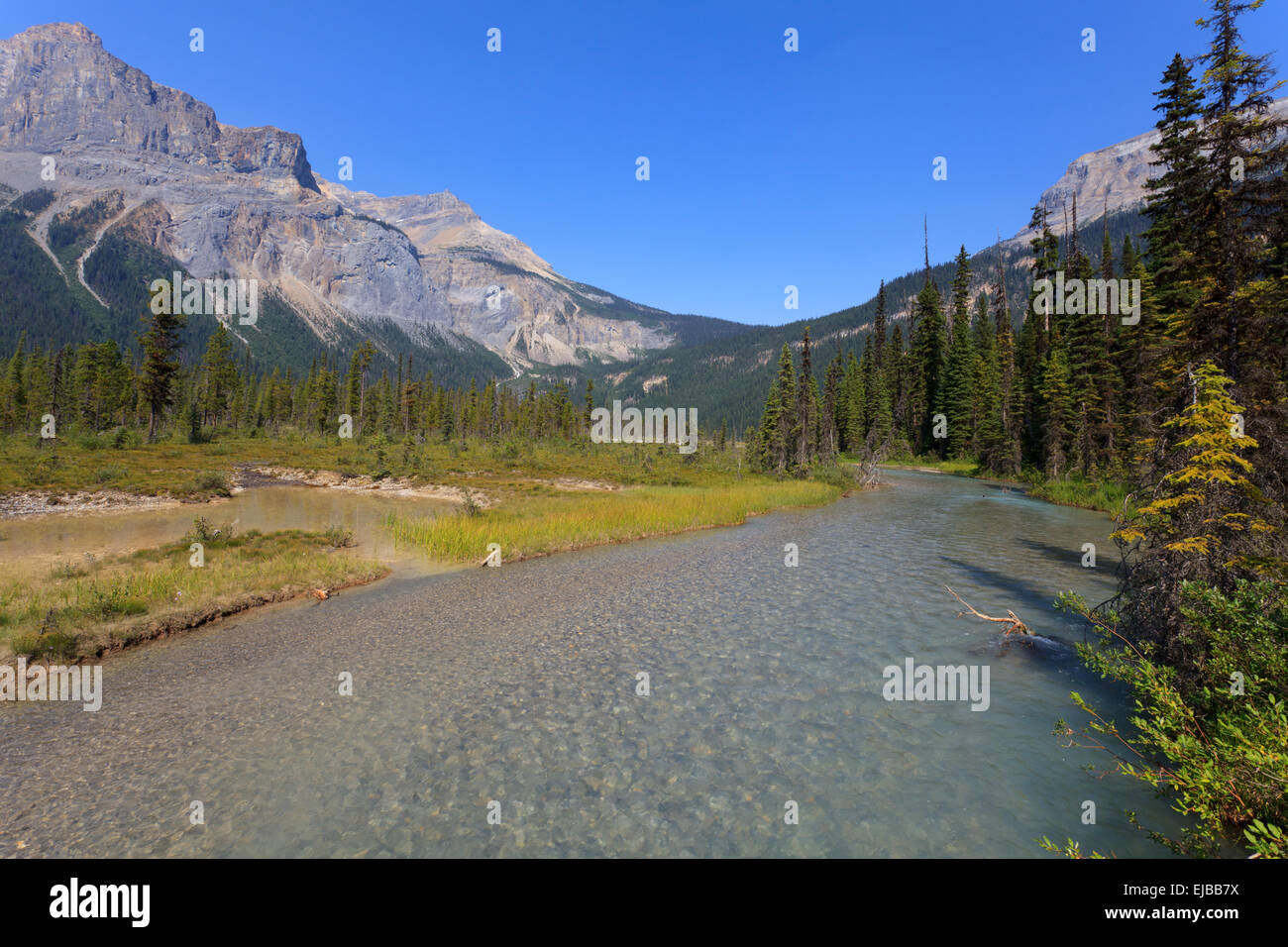 Canadian river country Stock Photo - Alamy