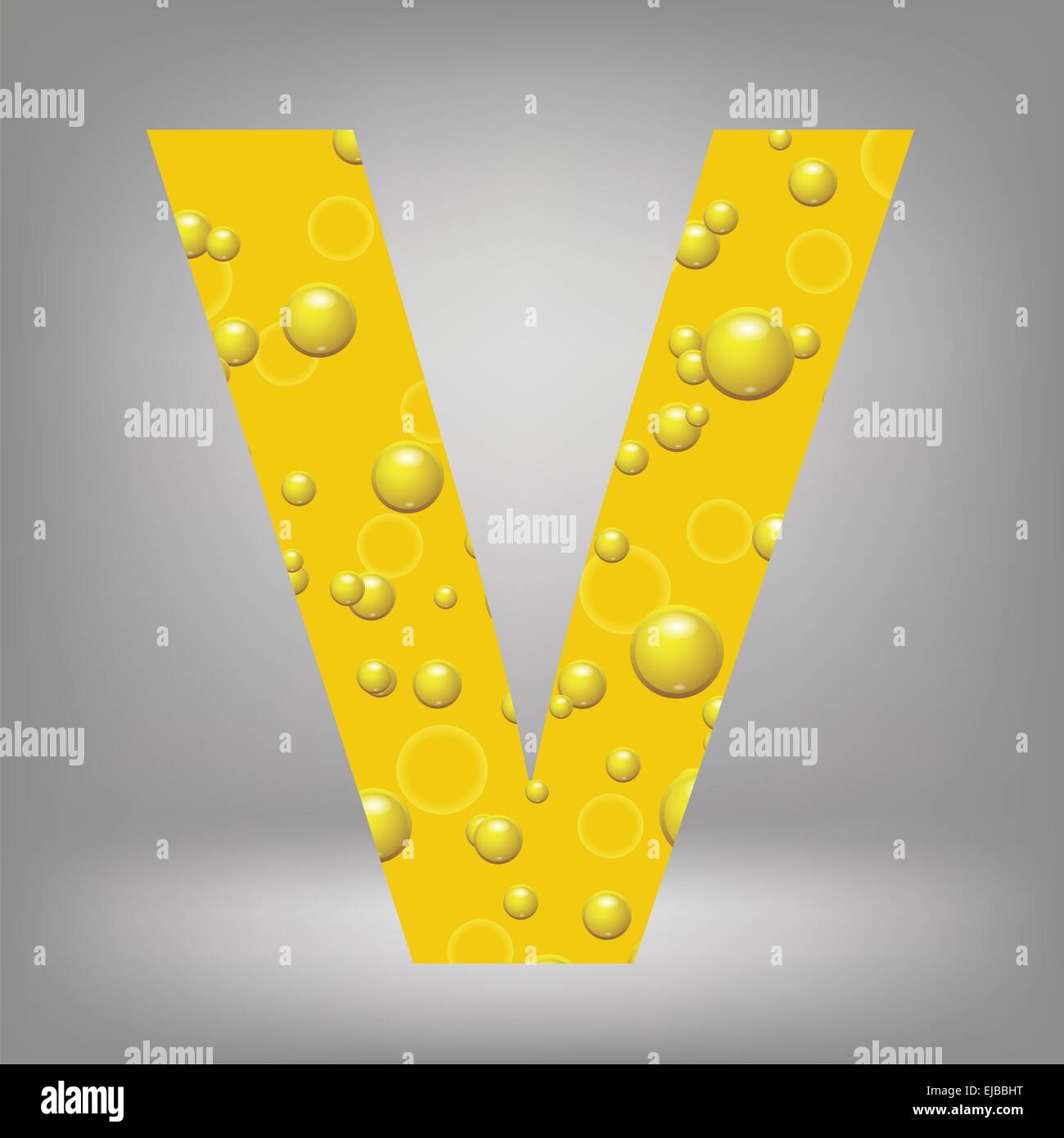beer letter V Stock Photo - Alamy