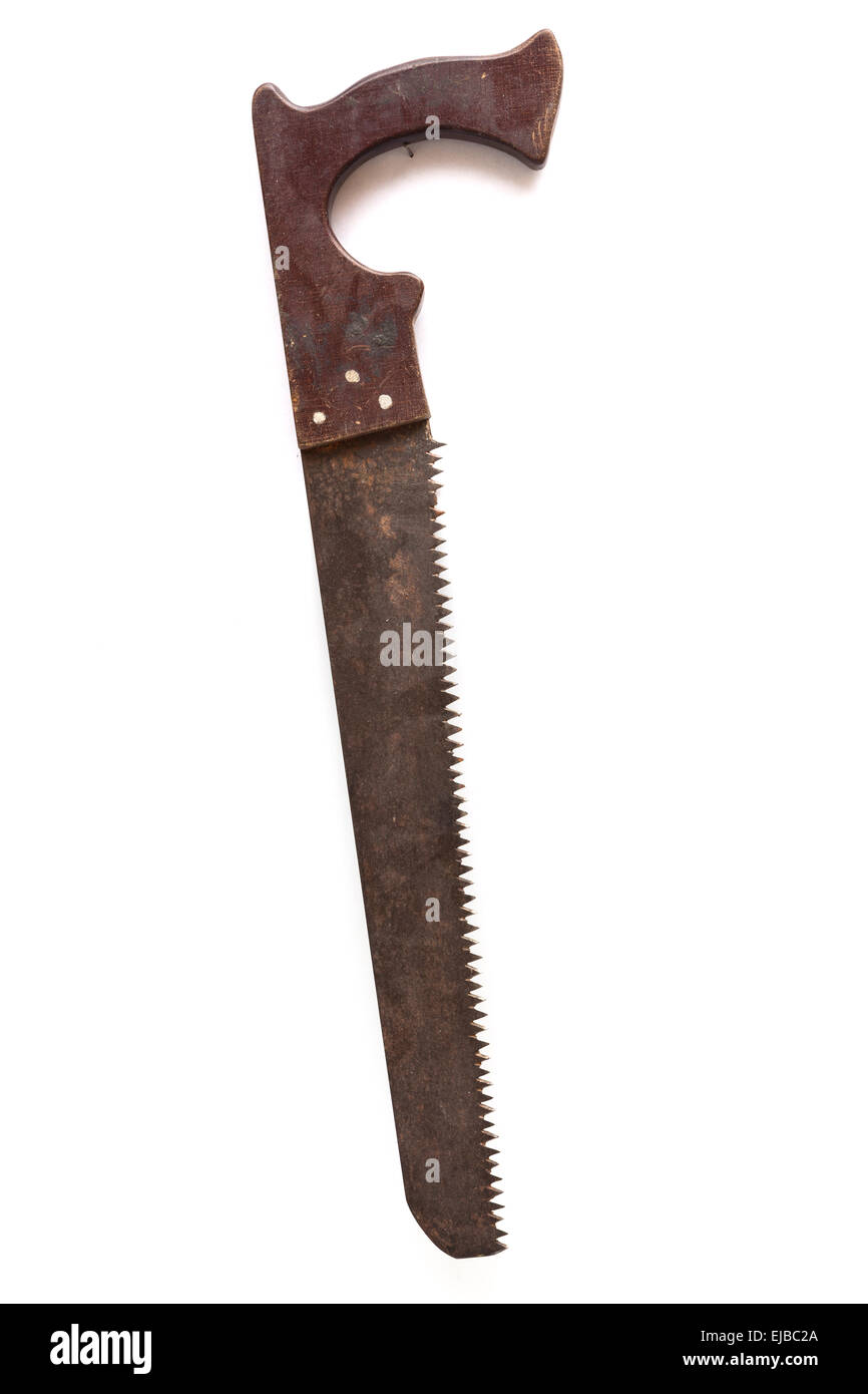 Old saw Cut Out Stock Images & Pictures - Alamy