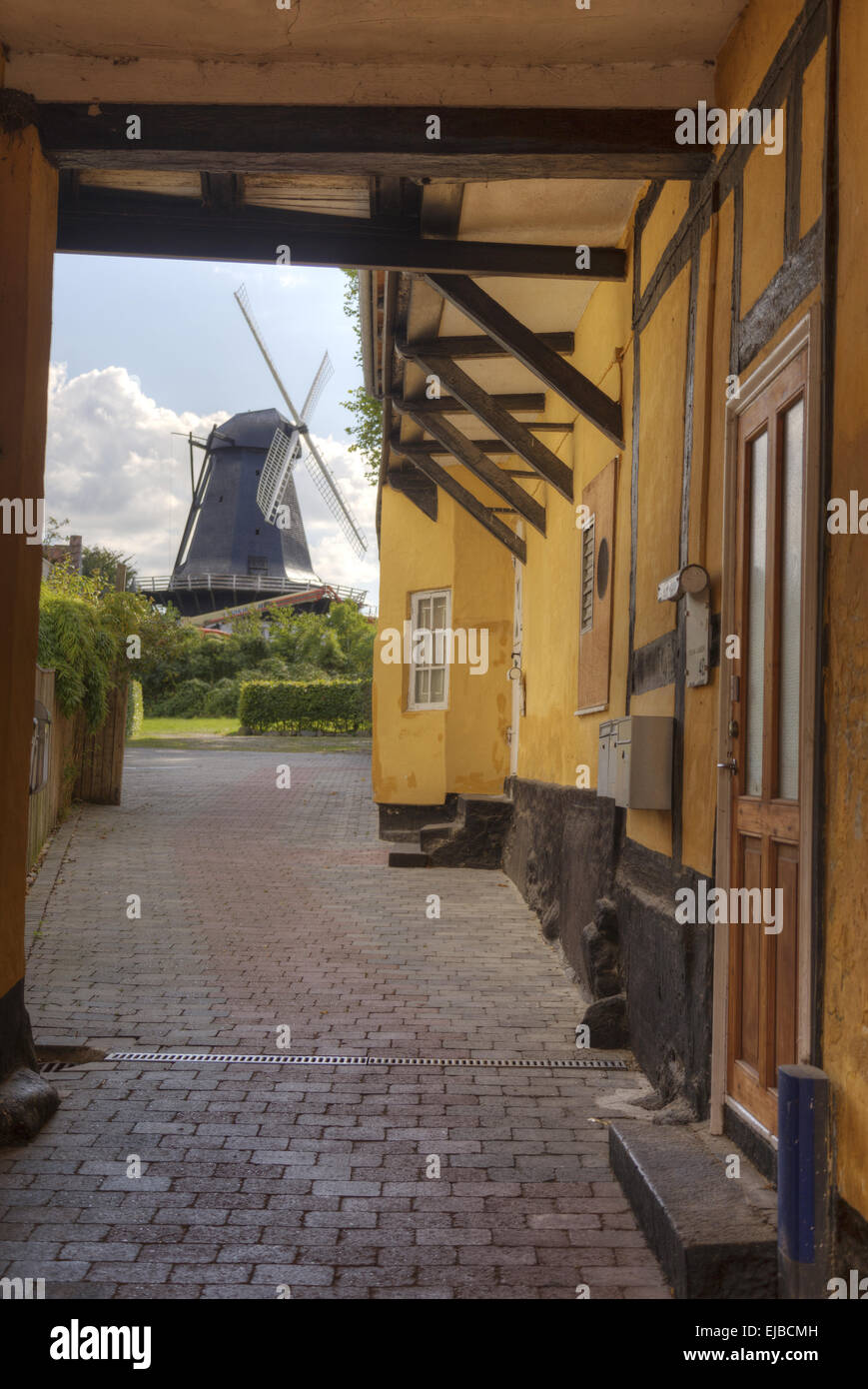Windmill through window hi-res stock photography and images - Alamy
