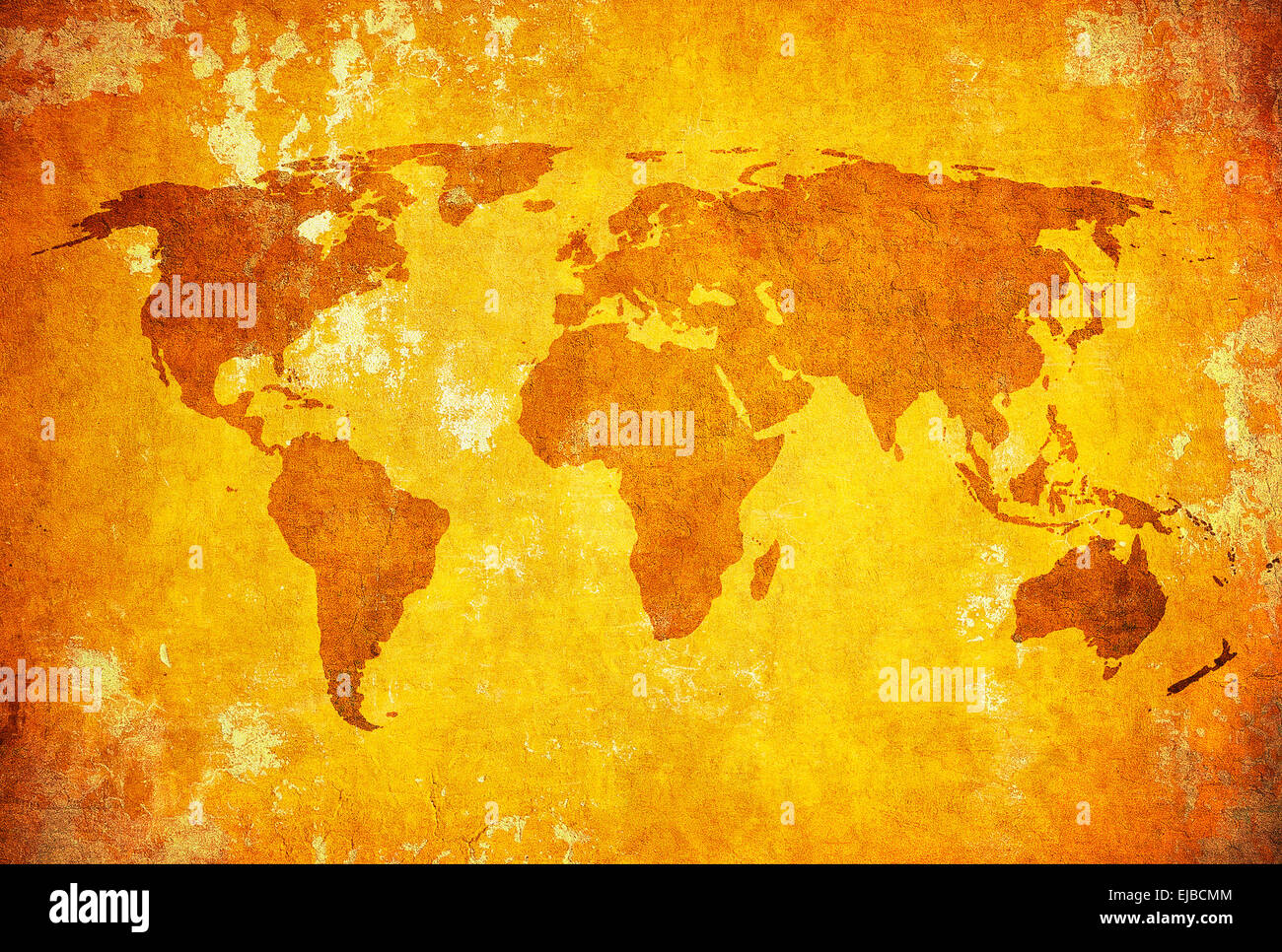 Grunge map hi-res stock photography and images - Alamy