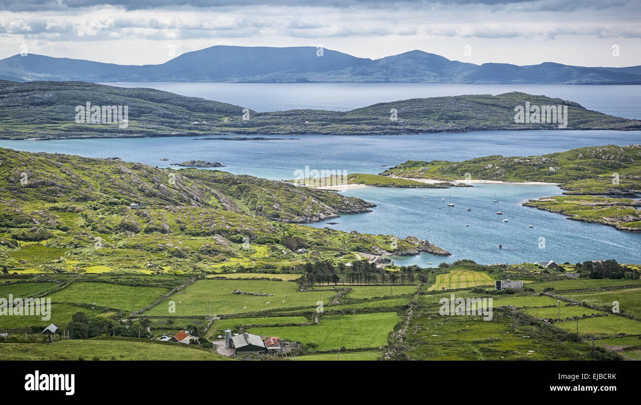 Ring of Kerry Landscape Stock Photo - Alamy