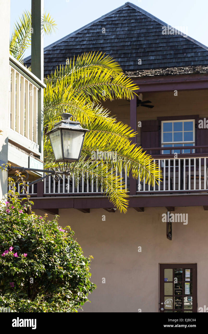 St George Street, Old Town, St Augustine, FL, USA Stock Photo - Alamy