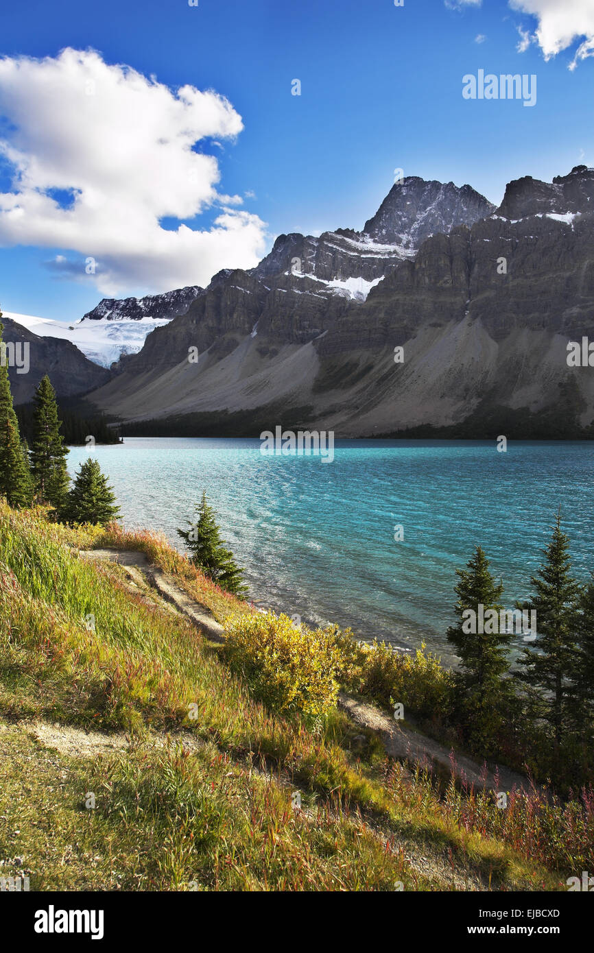 Cold fine lake in Canada Stock Photo - Alamy