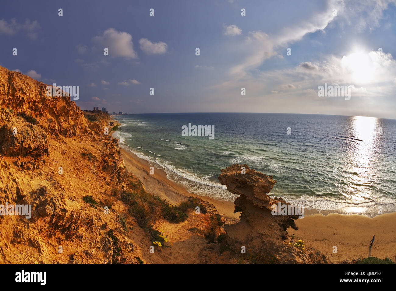 Magnificent cloudy sunset Stock Photo - Alamy