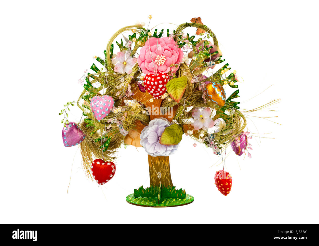 Decorative toy tree Stock Photo - Alamy