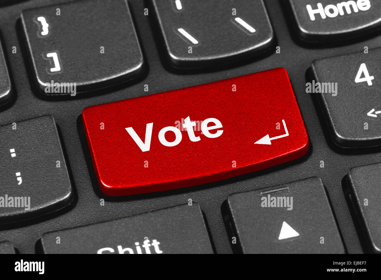 American election keyboard hi-res stock photography and images - Alamy