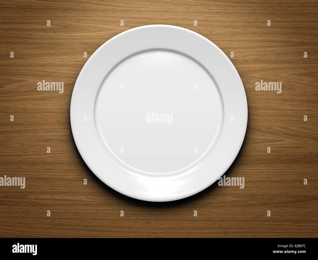 Blank plate circle hi-res stock photography and images - Alamy