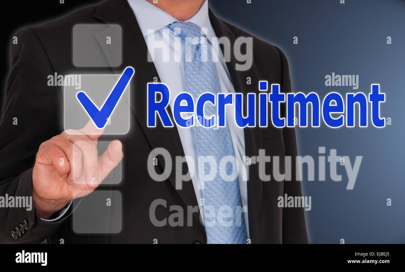 Recruitment - Business Concept Stock Photo - Alamy