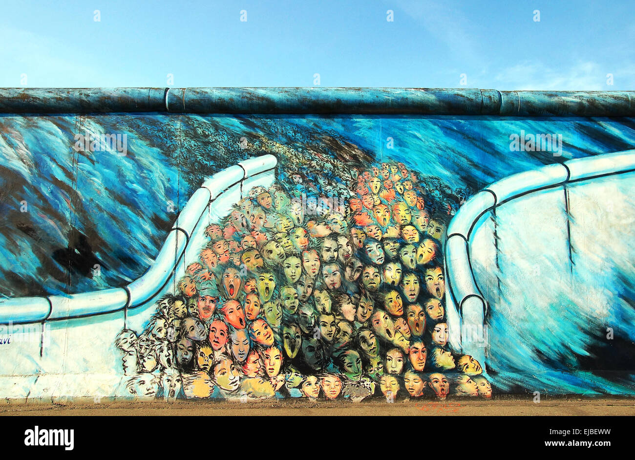 East Side Gallery Berlin Germany Stock Photo - Alamy