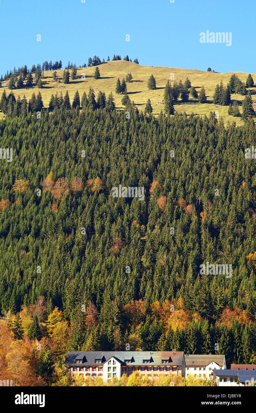 Mountain Crest Bavarian Alps Germany Stock Photo - Alamy