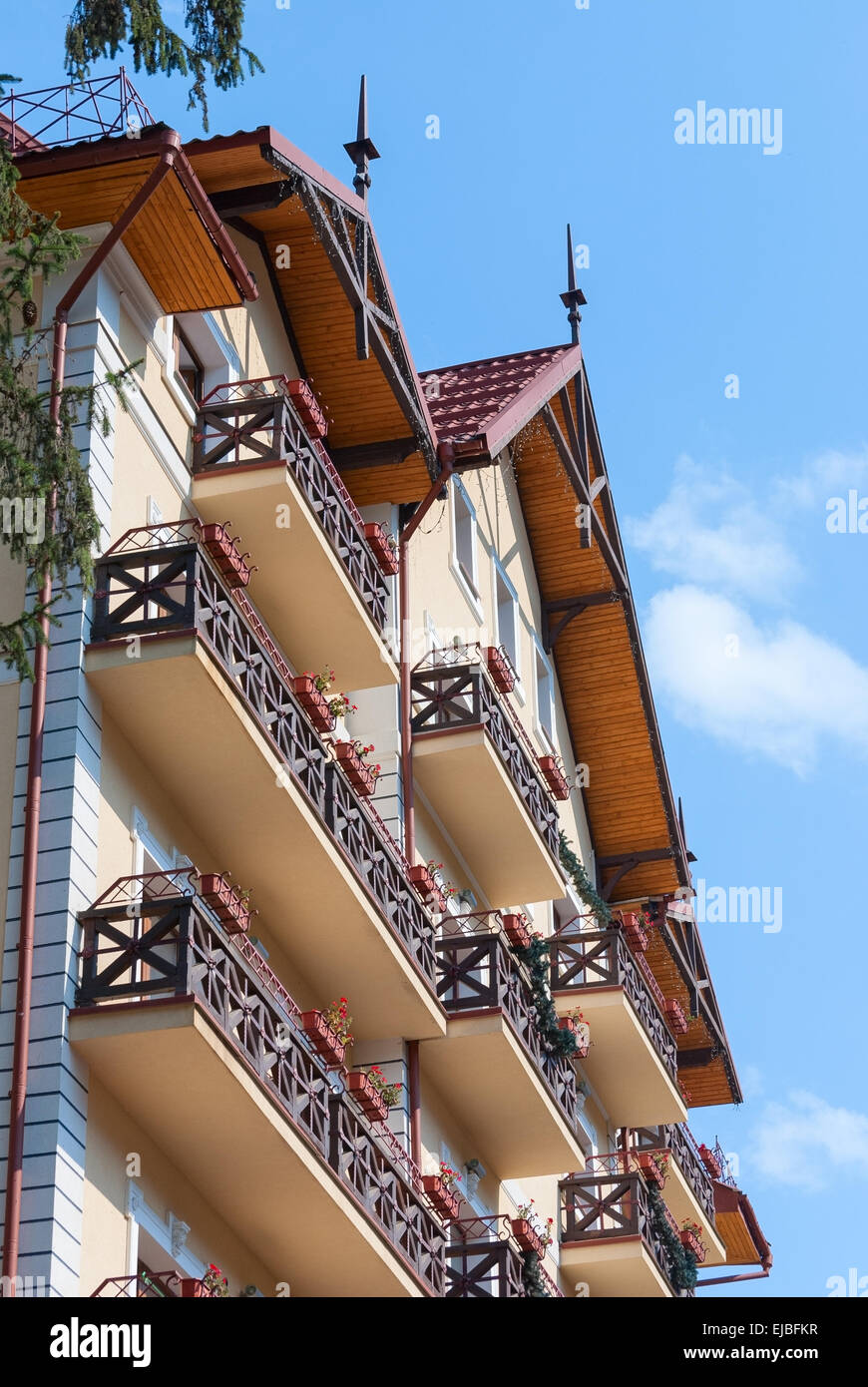 Expensive apartment balconies hi-res stock photography and images - Alamy