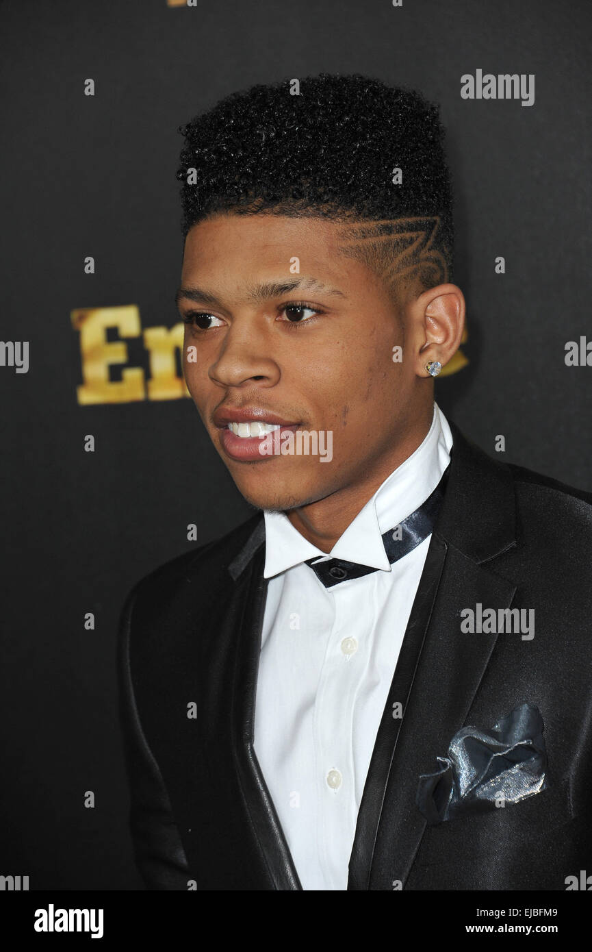LOS ANGELES, CA - JANUARY 6, 2015: Bryshere Gray at the premiere of Fox ...