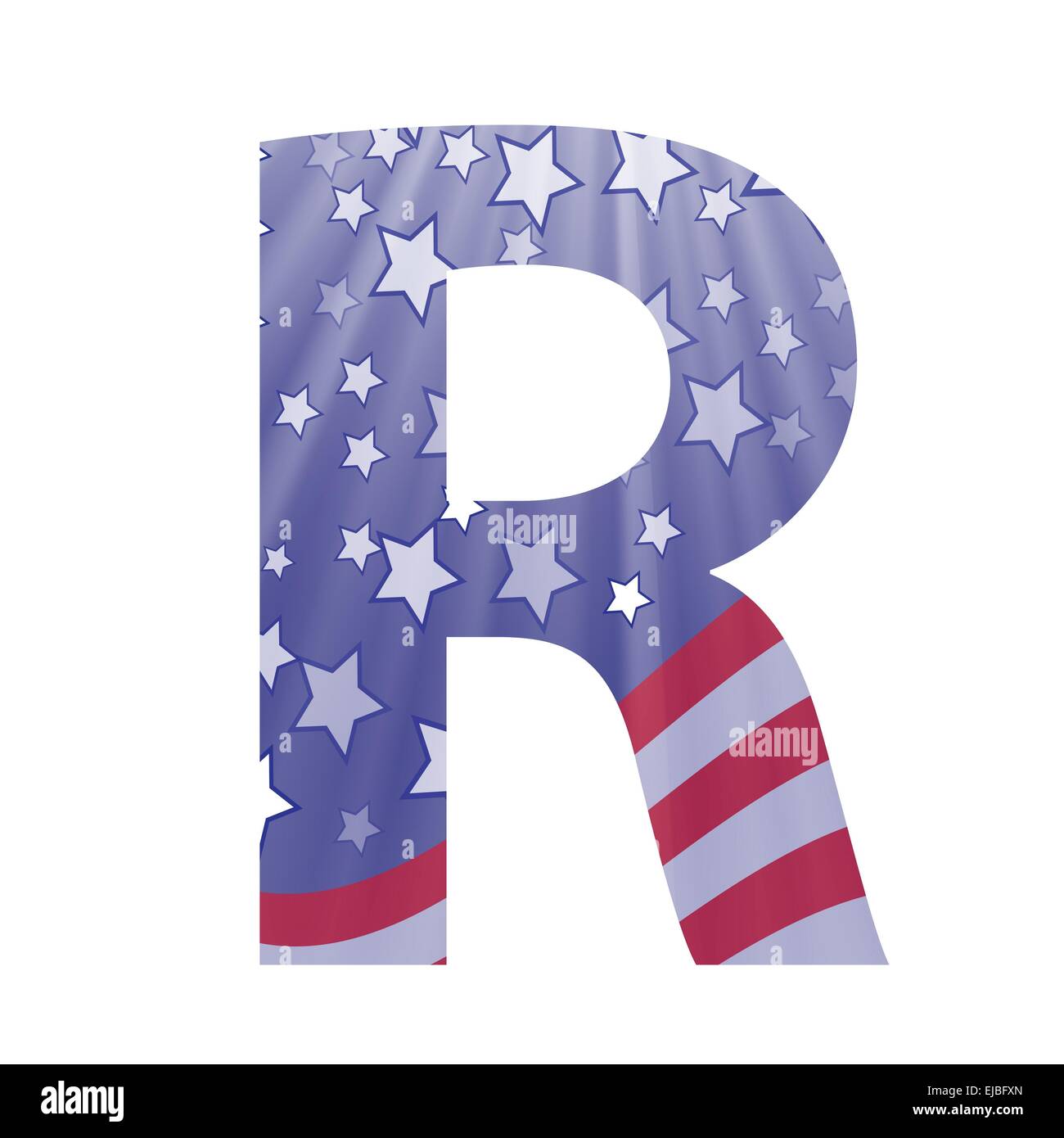 Colorful illustration american flag letter Cut Out Stock Images ...