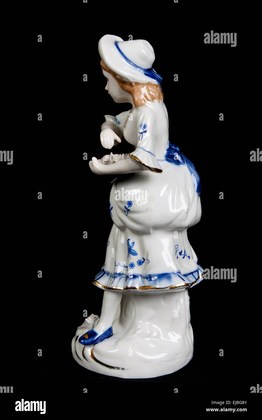 Antique porcelain figurines hi-res stock photography and images - Alamy