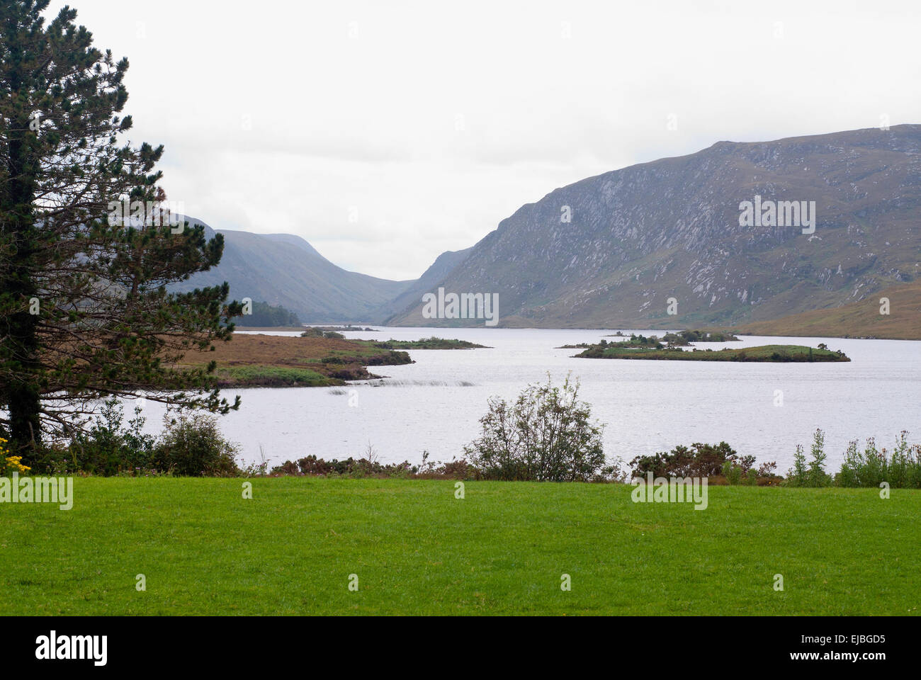 A view of Glenveagh National Park, County Donegal, Ireland Stock Photo ...