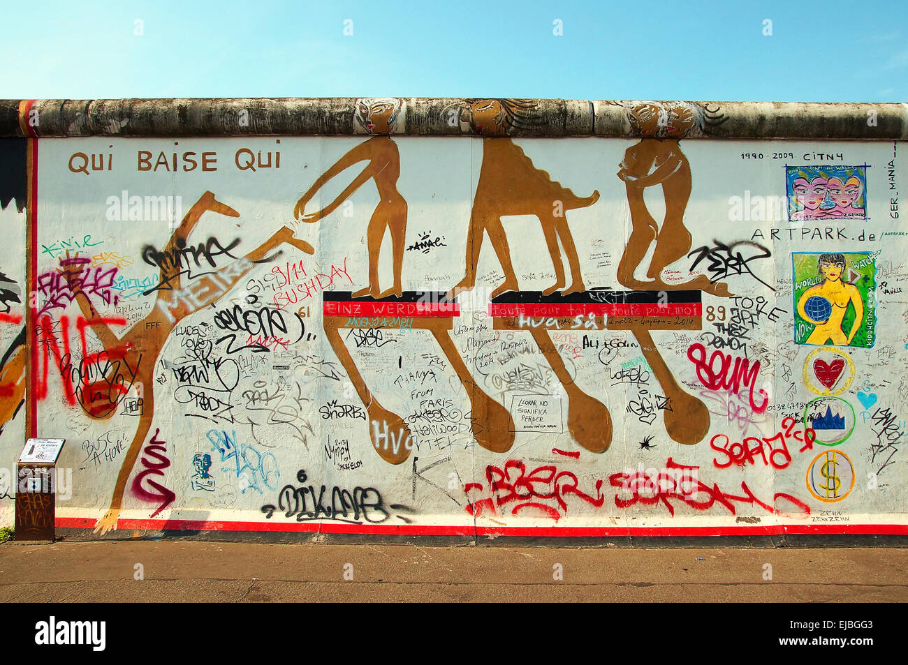 East Side Gallery Berlin Germany Stock Photo - Alamy
