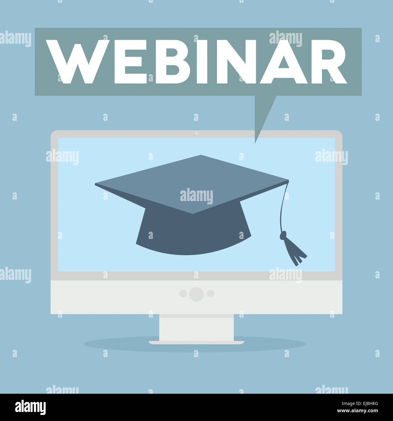 Modern webinar design hi-res stock photography and images - Alamy