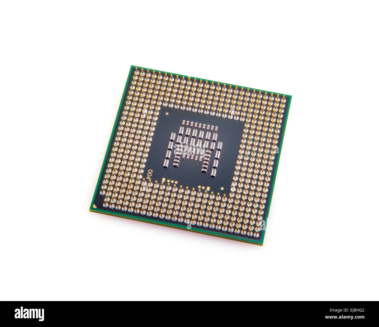 processor on a white background Stock Photo - Alamy