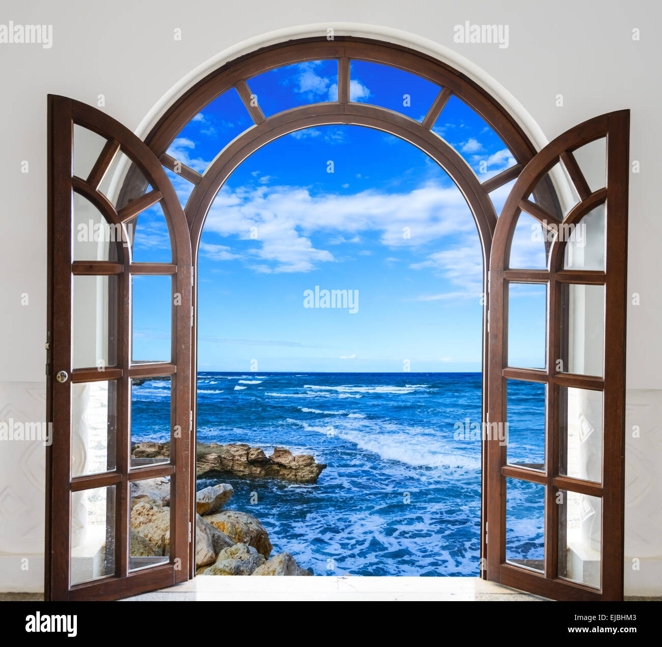 door open sea Stock Photo - Alamy