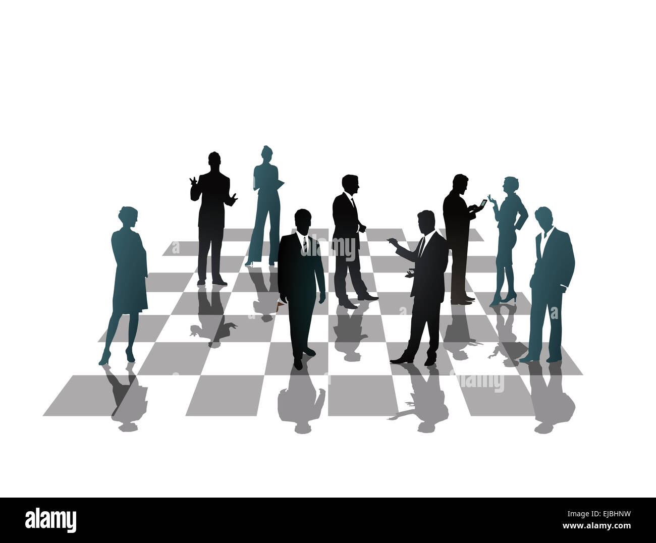 Team check Cut Out Stock Images & Pictures - Alamy