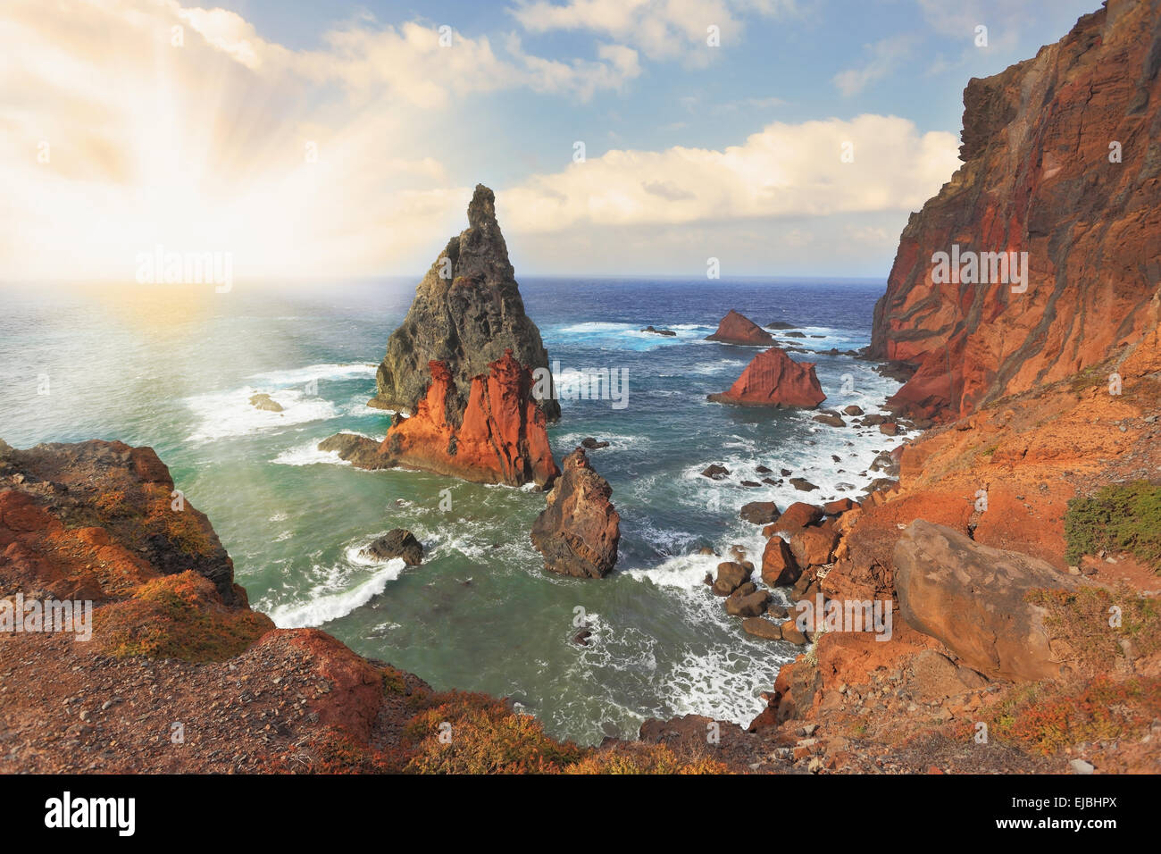 The eastern of Madeira Stock Photo - Alamy
