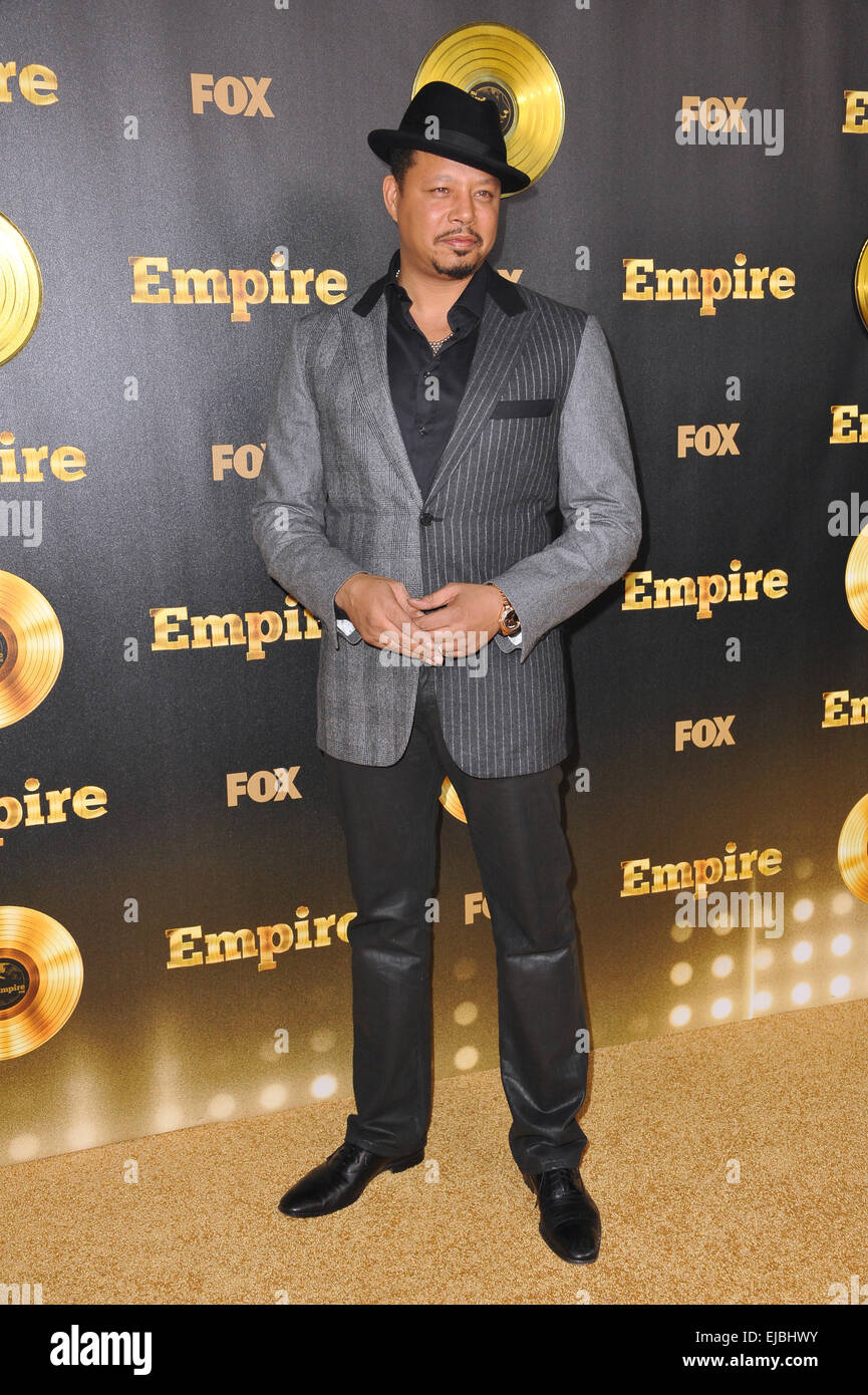 LOS ANGELES, CA - JANUARY 6, 2015: Terrence Howard at the premiere of ...